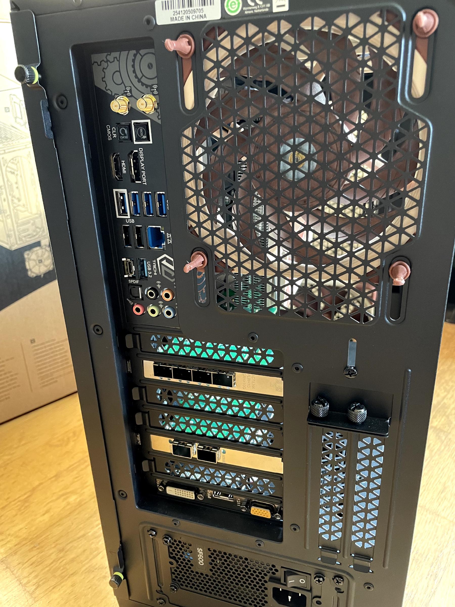 25 Gigabit Linux internet router PC build (2021) - Michael Stapelberg