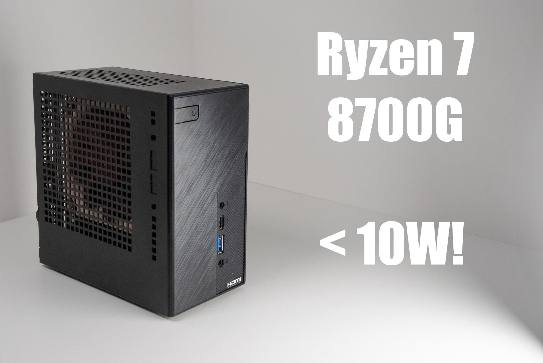Ryzen 7 Mini-PC makes a power-efficient VM host (2024) - Michael Stapelberg
