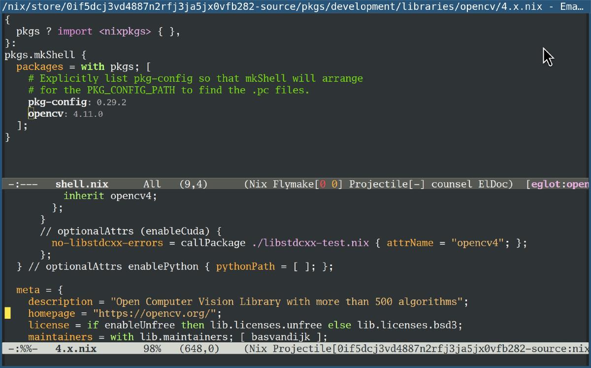 Development shells with Nix: four quick examples (2025) - Michael Stapelberg